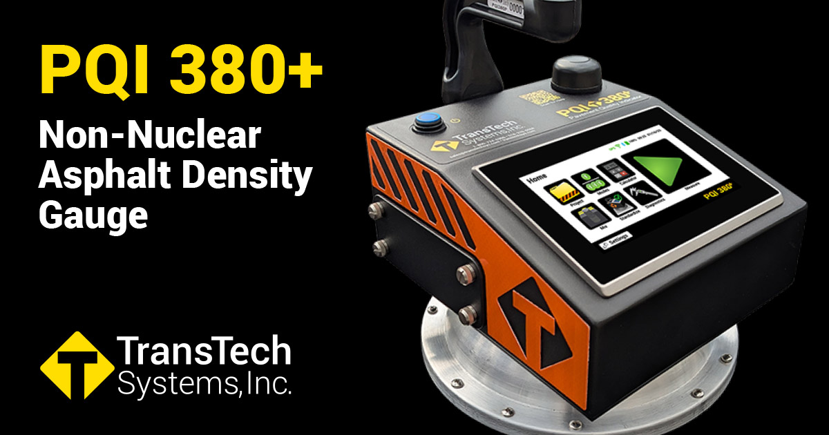PQI 380+ Non-Nuclear Asphalt Density Gauge